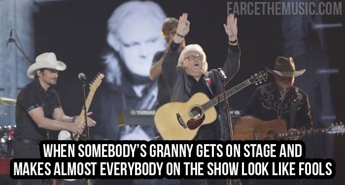 Farce the Music: CMA Awards Memes: FGL, Bebe, Keith, Ricky Skaggs