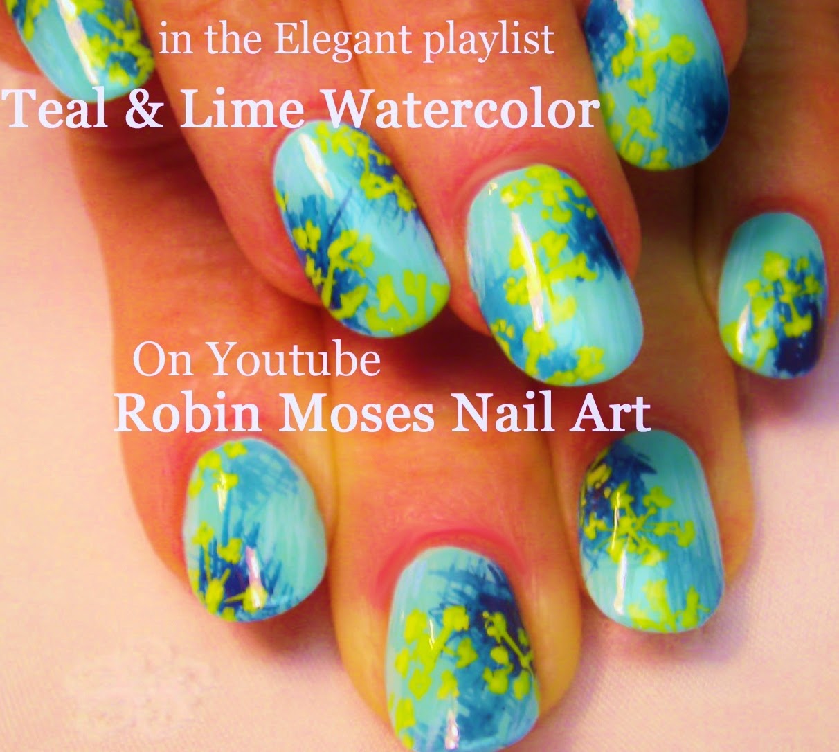 Nail Art by Robin Moses: "water color nails" "watercolor nails ...