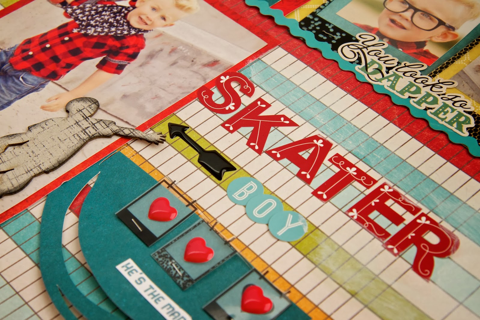 Love The Journey: Guest Designer At Boys Rule Scrapbook Kits