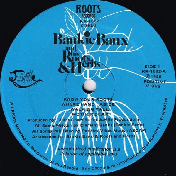 Compartilhando Reggae: Bankie Banx