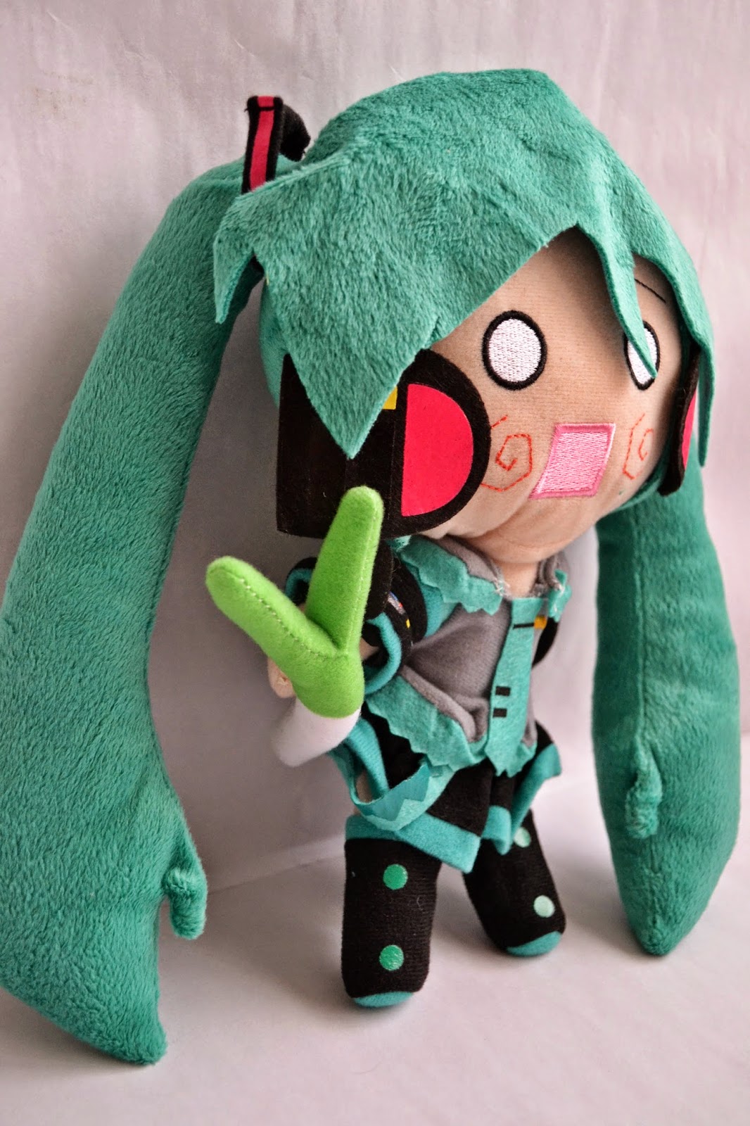 Hanban's Otaku Haven: Hachune Miku stuffed plush doll