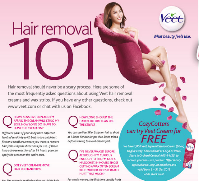 Counting every dollar with you~: Free Sample: Stay Pretty!> Veet ...