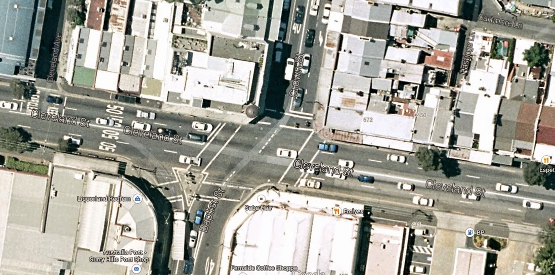 Stop the Sydney Metram: The crunching of Cleveland Street