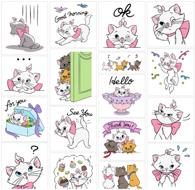 Disney Marie 3 Stickers