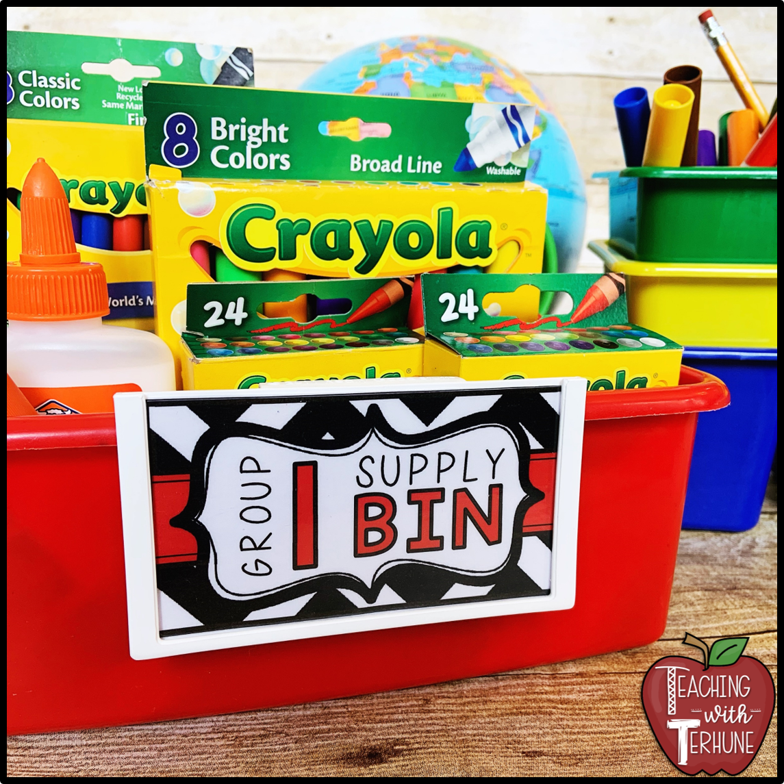Teaching With Terhune: USING THE REALLY GOOD STUFF BASKET AND BIN LABEL ...