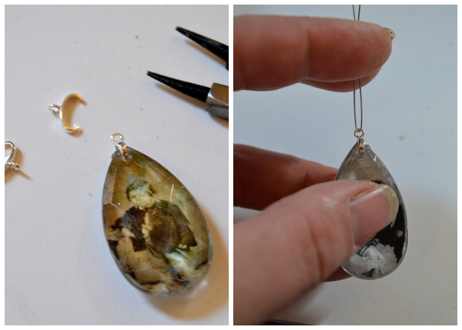 Crystal Pendant Family Photo Ornaments