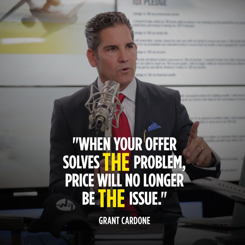 20 POWERFUL QUOTES FROM GRANT CARDONE