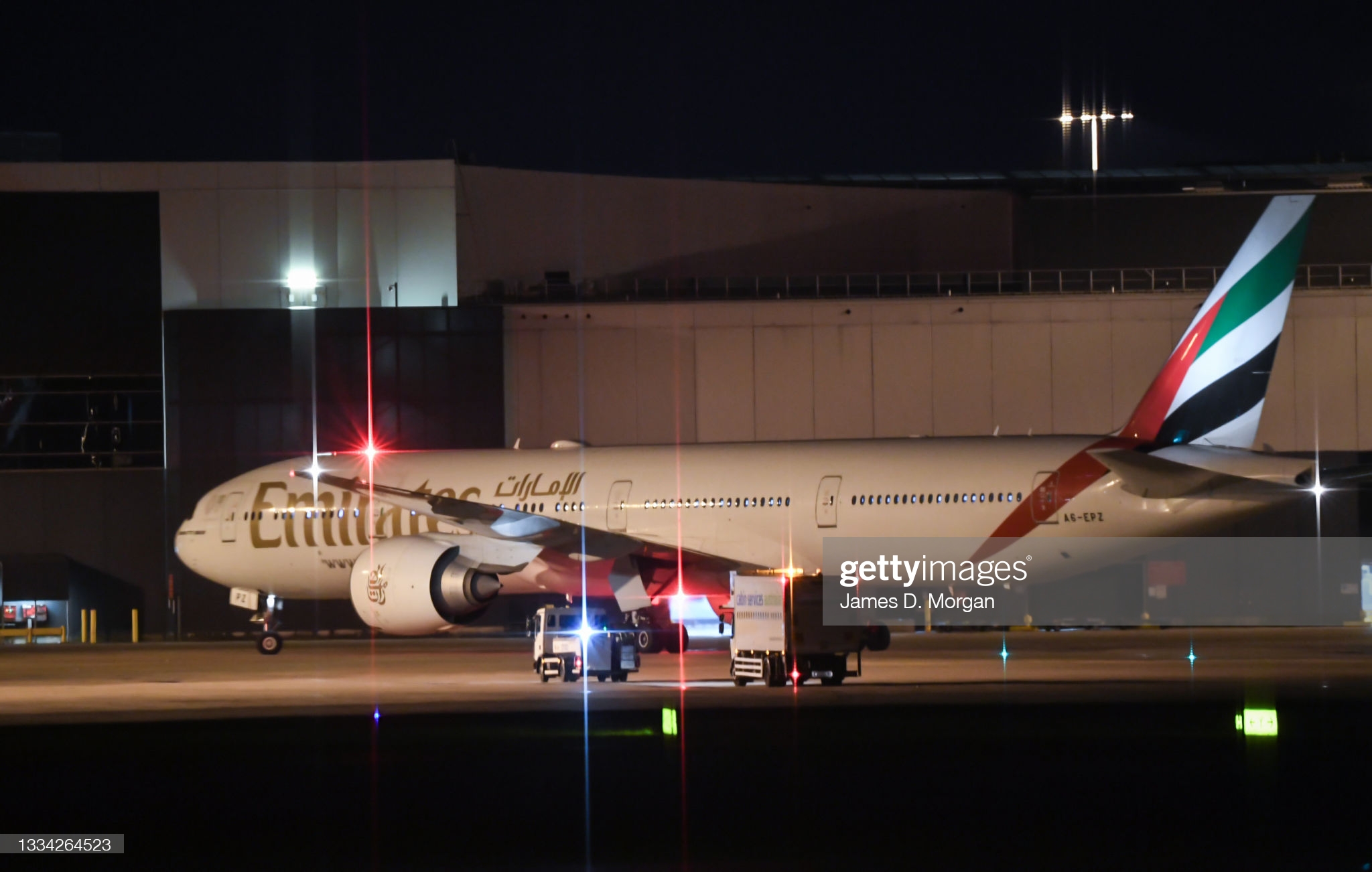 Australia's vaccine programme: Emirates flight EK414 arrives at ...