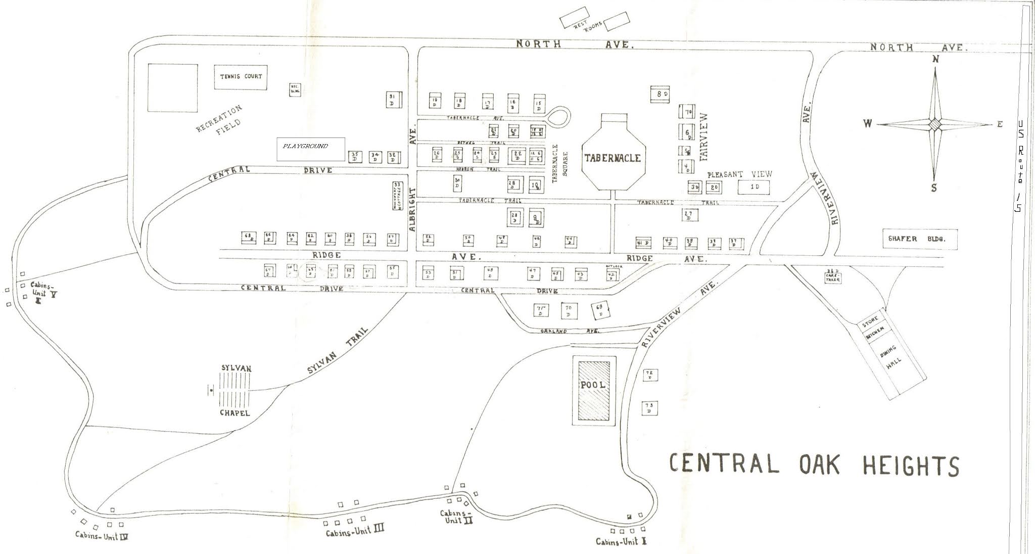 Valley Girl Views: Central Oak Heights, West Milton Pa