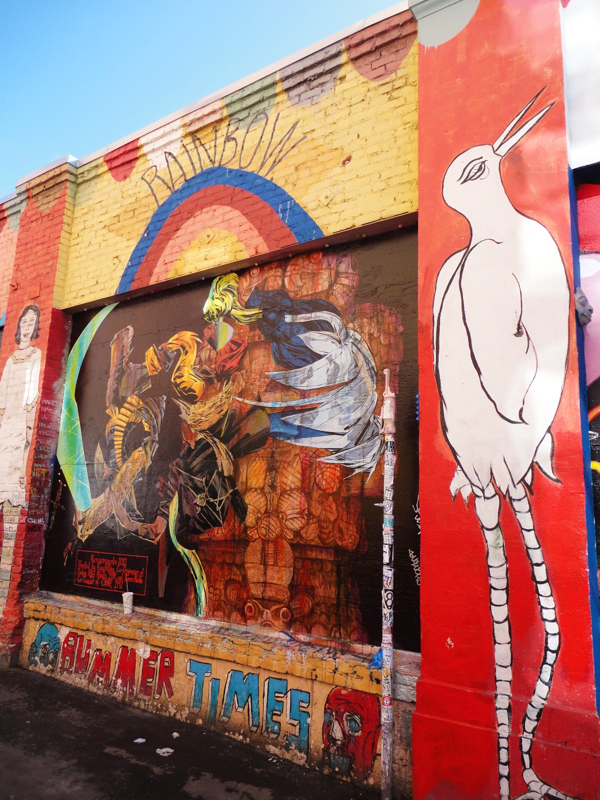 through the looking glass: Mission Street Art