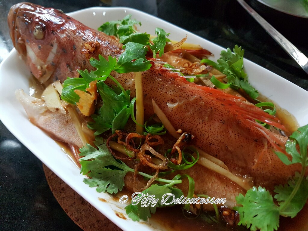 Tiffy Delicatessen: Steamed Red Garoupa with Tau Cheu Paste