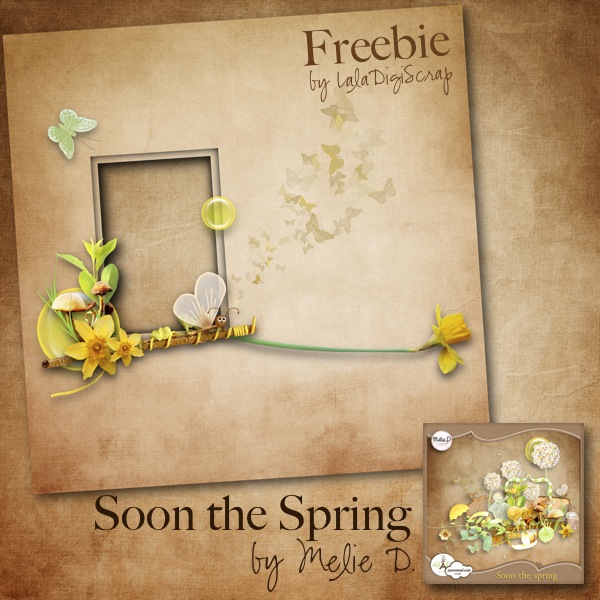 Lala DigiScrap: Soon the Spring + Freebie