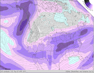 Map Analysis: Isotach Map