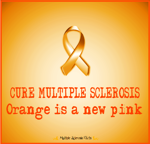 Mal's Gherkin Pram: Orange is the MS Awareness Colour