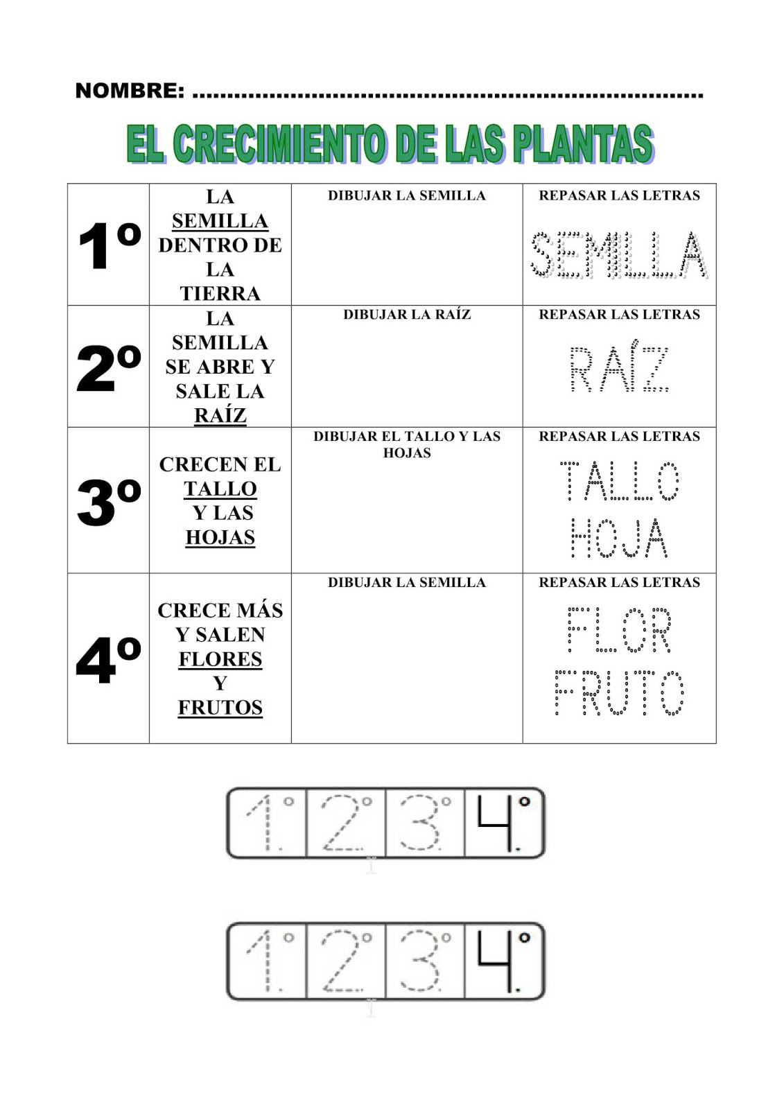 INFANTIL PUA: ACTIVIDAD LECTOESCRITURA