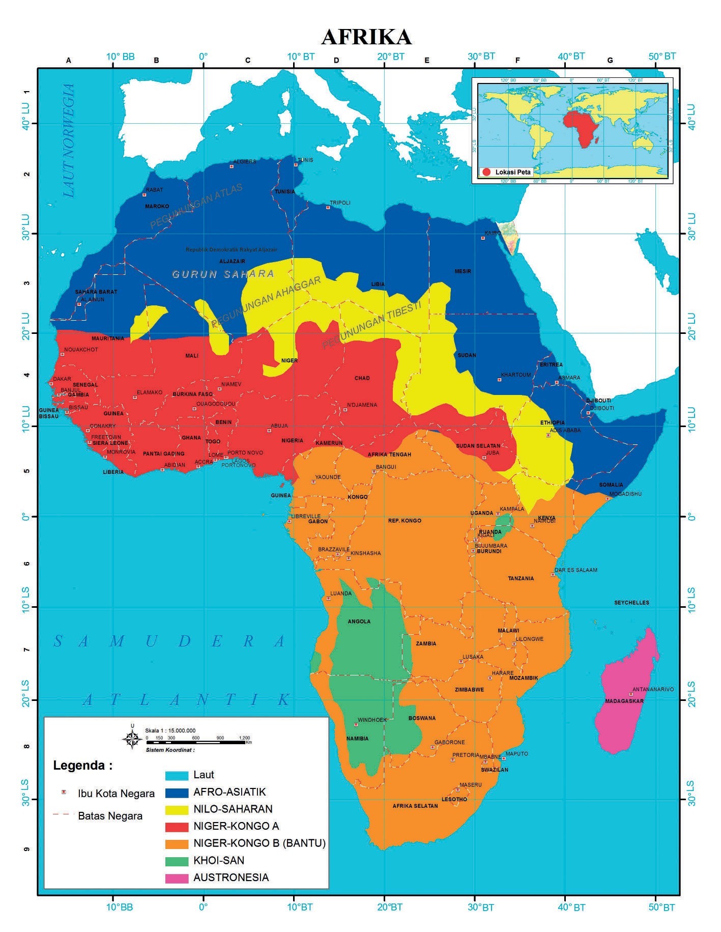 Dinamika Penduduk Afrika Materi IPS Kelas IX Semester 1 ~ ASYIKNYA ...