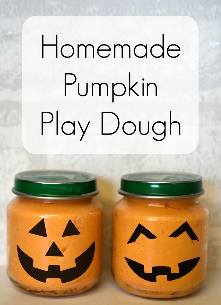 Homemade Pumpkin Play Dough - Whimsical Mumblings
