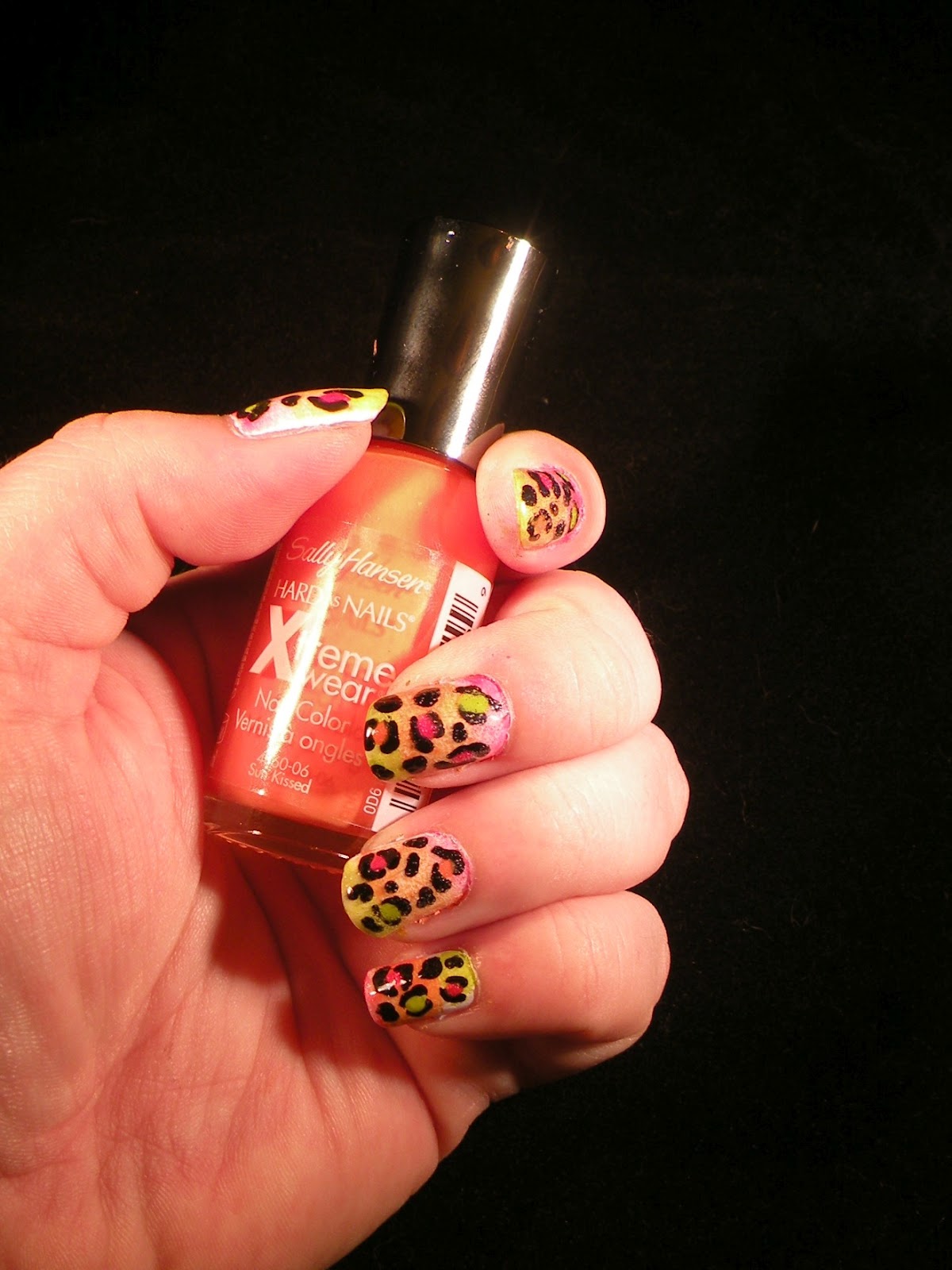 Wild About Polish: Colorful Leopard Nails