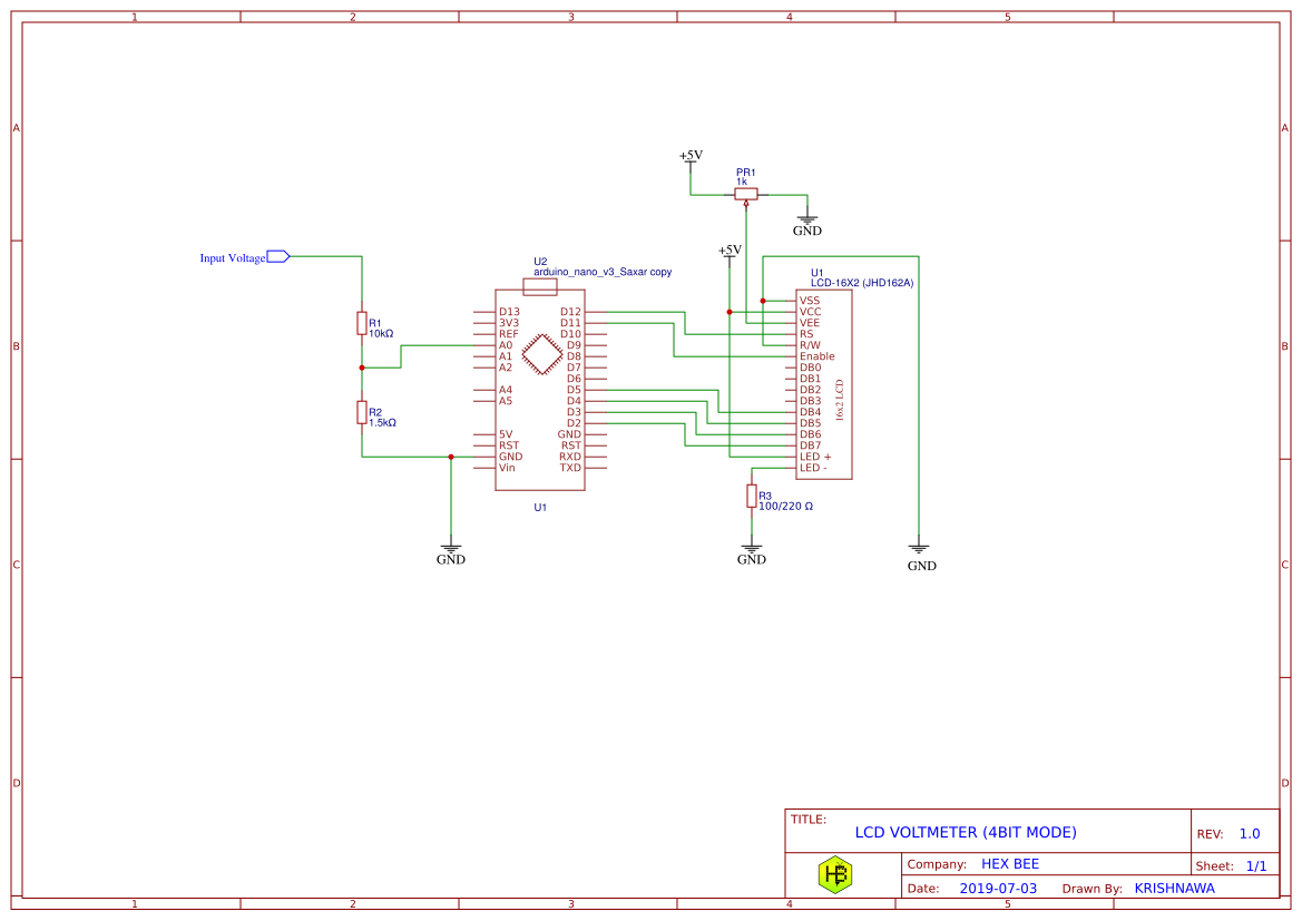Arduino Voltmeter