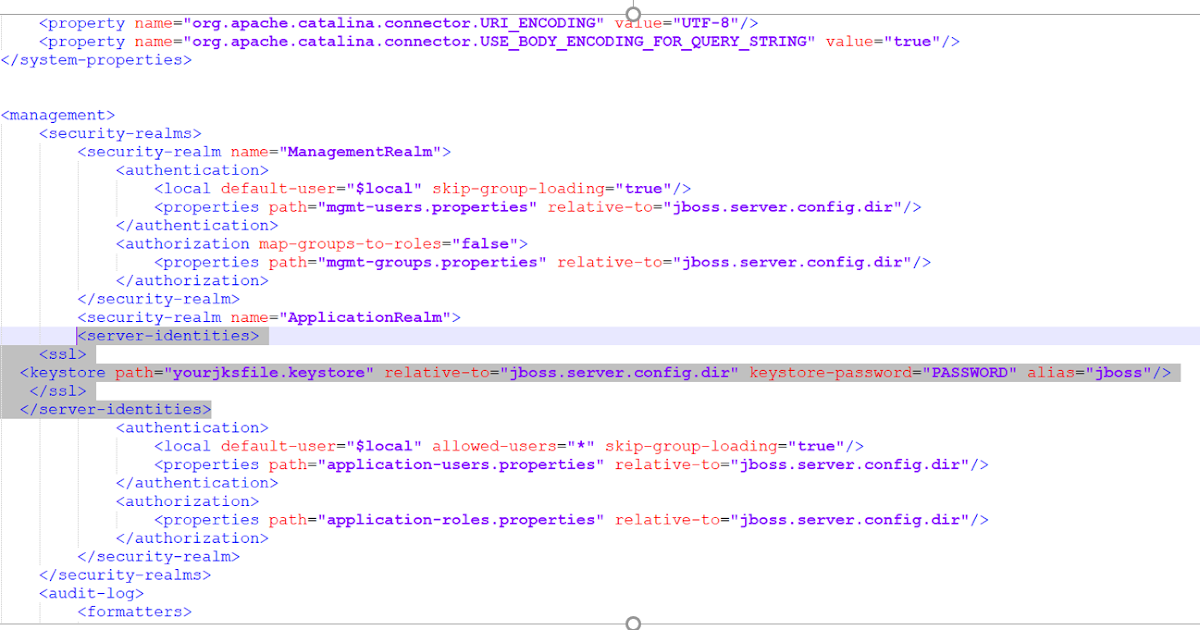 JBOSS WILDFLY SSL CONFIGURATION FOR FIRST TIME INSTALLATION