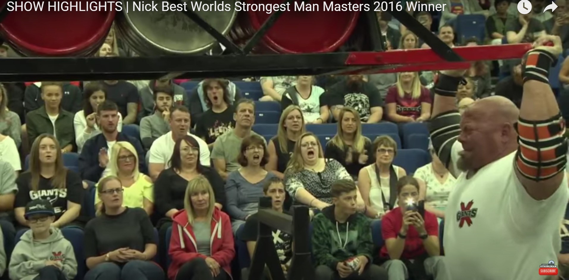 Strongman – Nick Best Worlds Strongest Man Masters 2016 Winner
