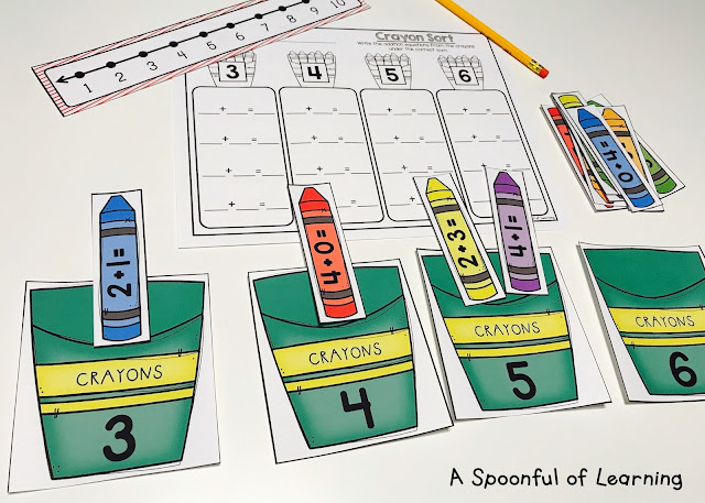 Back to School Centers - First Grade - A Spoonful of Learning