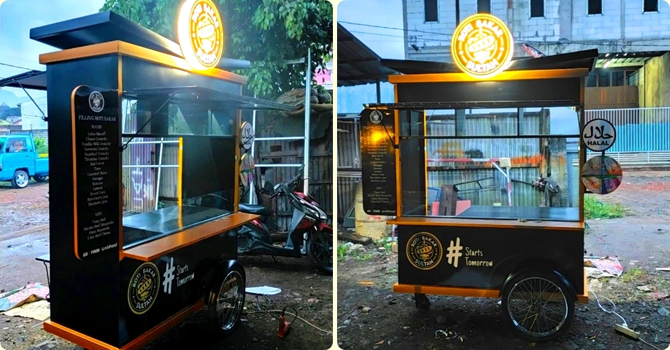 Gerobak Unik Jasa Pembuatan Gerobak Makanan Dan Gerobak Minuman Hot