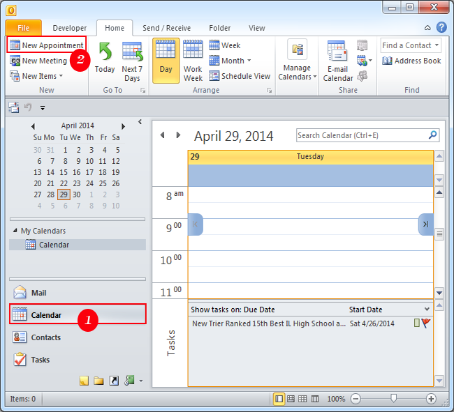 How To Create Appointments In MS Outlook how-to-create-appointments-in-ms-outlook