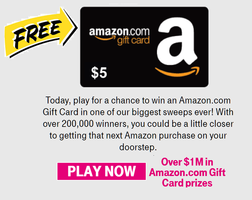 🔥🔥🔥 ENTER NOW TO WIN A $5 AMAZON GIFT CARD!! 250,000 WINNERS TODAY ONLY ...