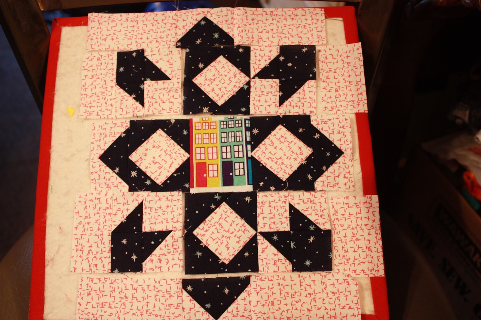 finding joy in the little things ~~~: one way to make a firework star block