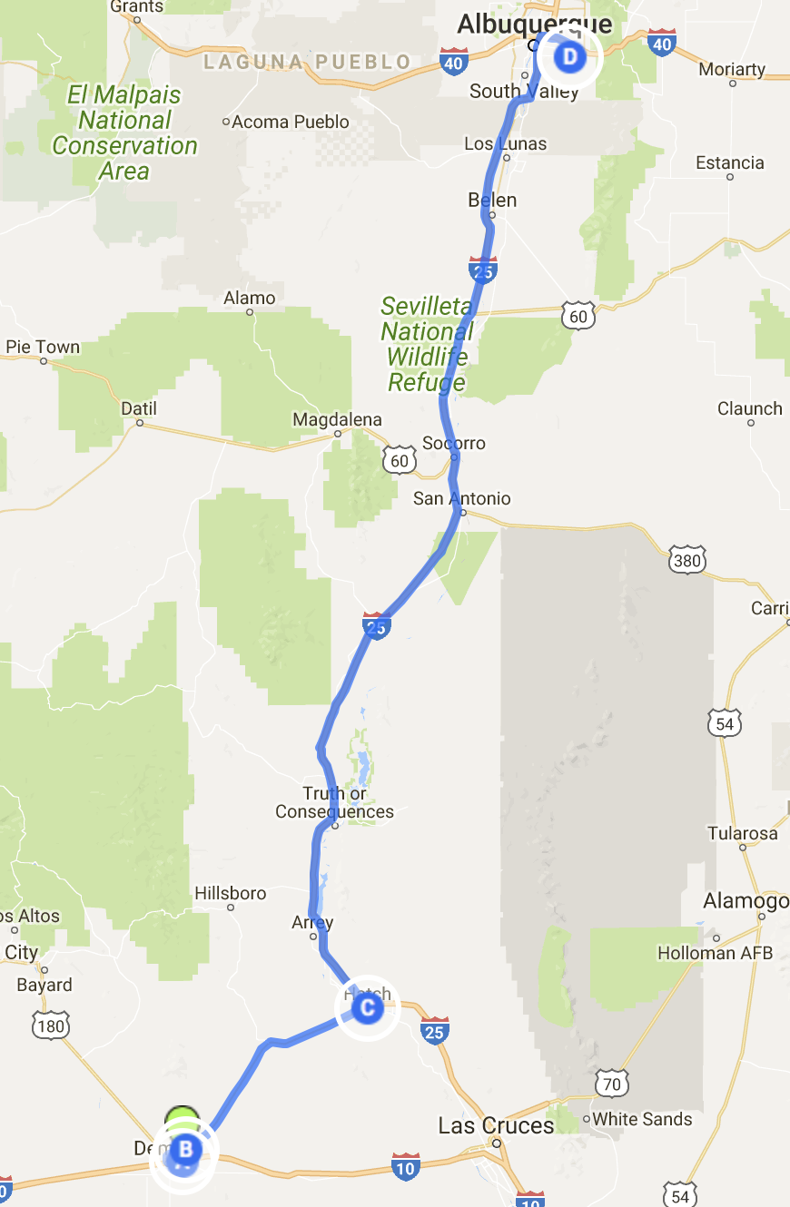 The Roadrunner Chronicles: Short Albuquerque Visit