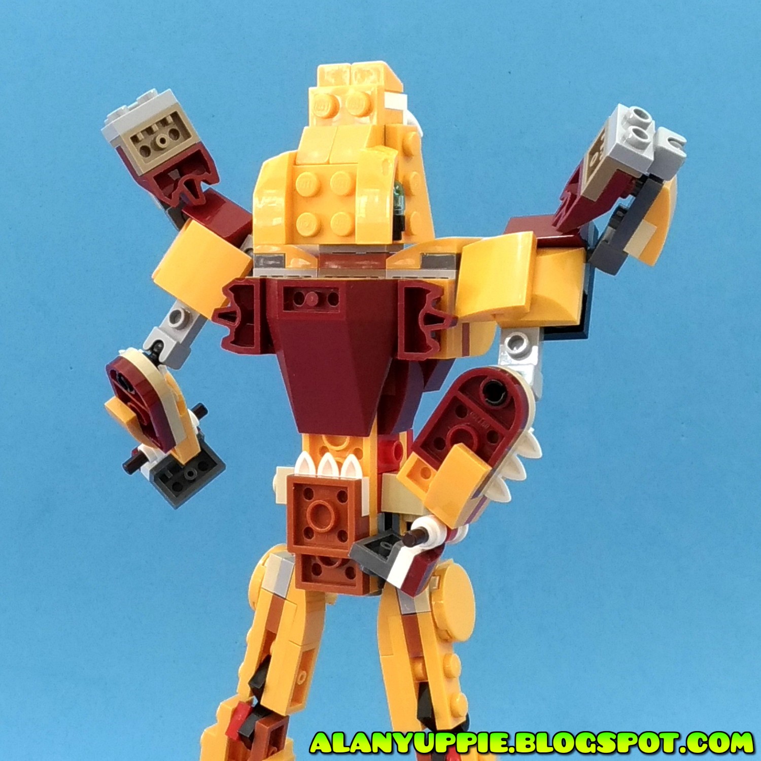Alanyuppie's LEGO Transformers: Video Tutorial: LEGO Transformer Lion ...