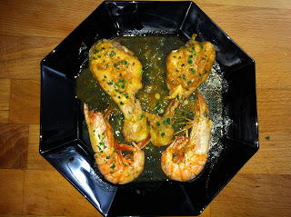 RECETAS DE JUAN: POLLO MAR Y MONTAÑA