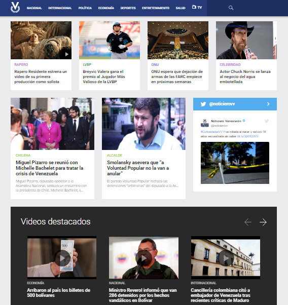 La Vie Charmant_SUROESTE: TV_VENEZUELA: “NOTICIERO VENEVISION” LANZA SU ...