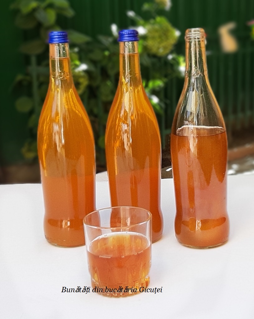 Lichior de capsuni- capsunata - Bunătăți din bucătăria Gicuței