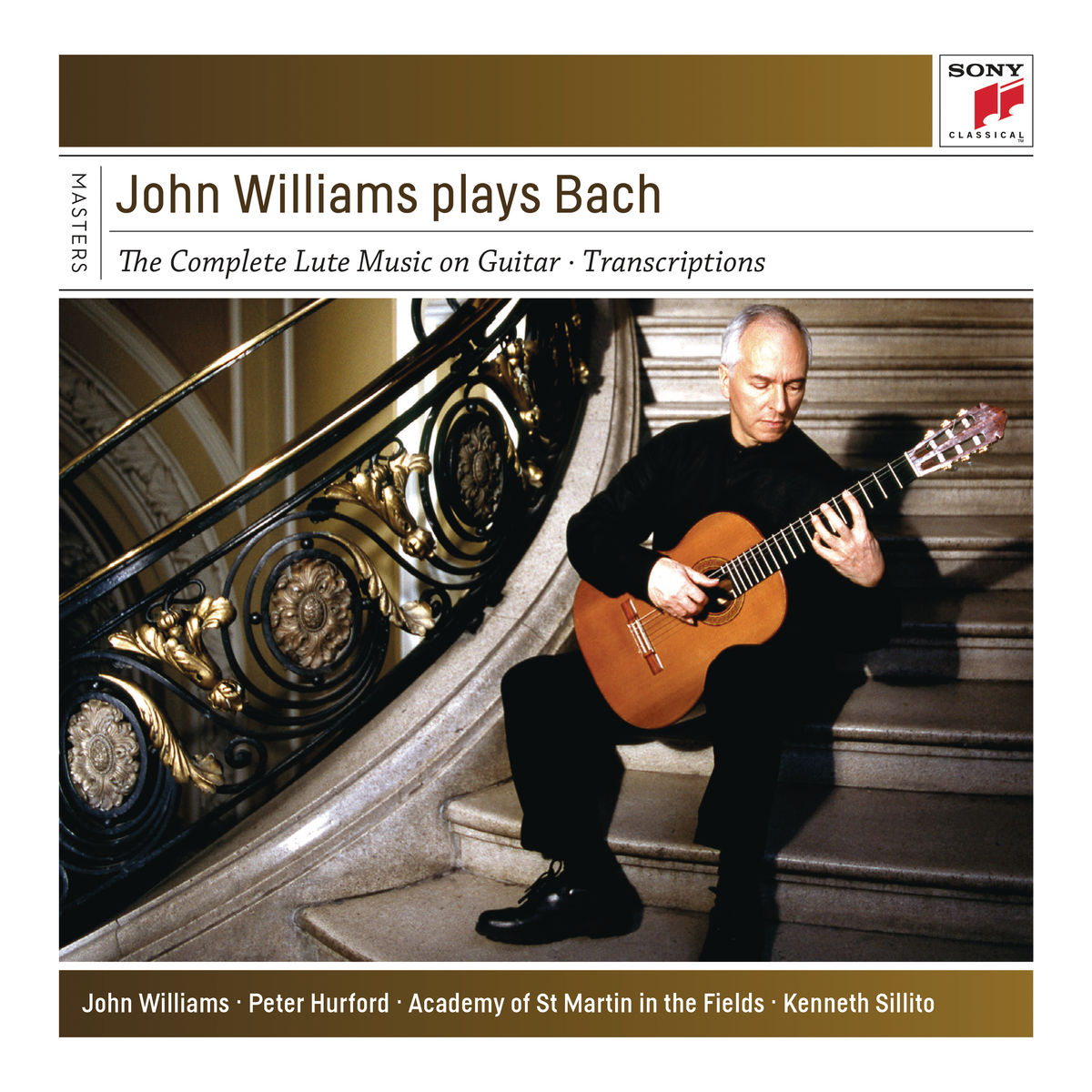 John Williams Plays Bach - Box Set 4CDs [FLAC]