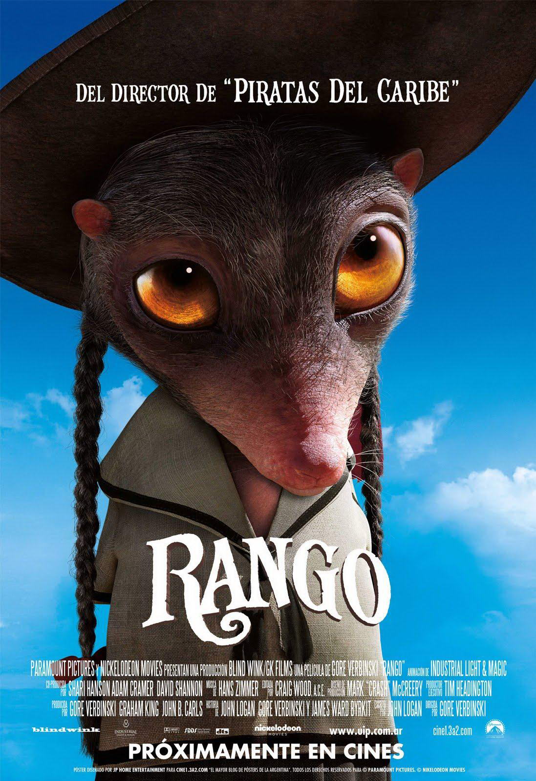 The Geeky Nerfherder: Movie Poster Art: Rango (2011)