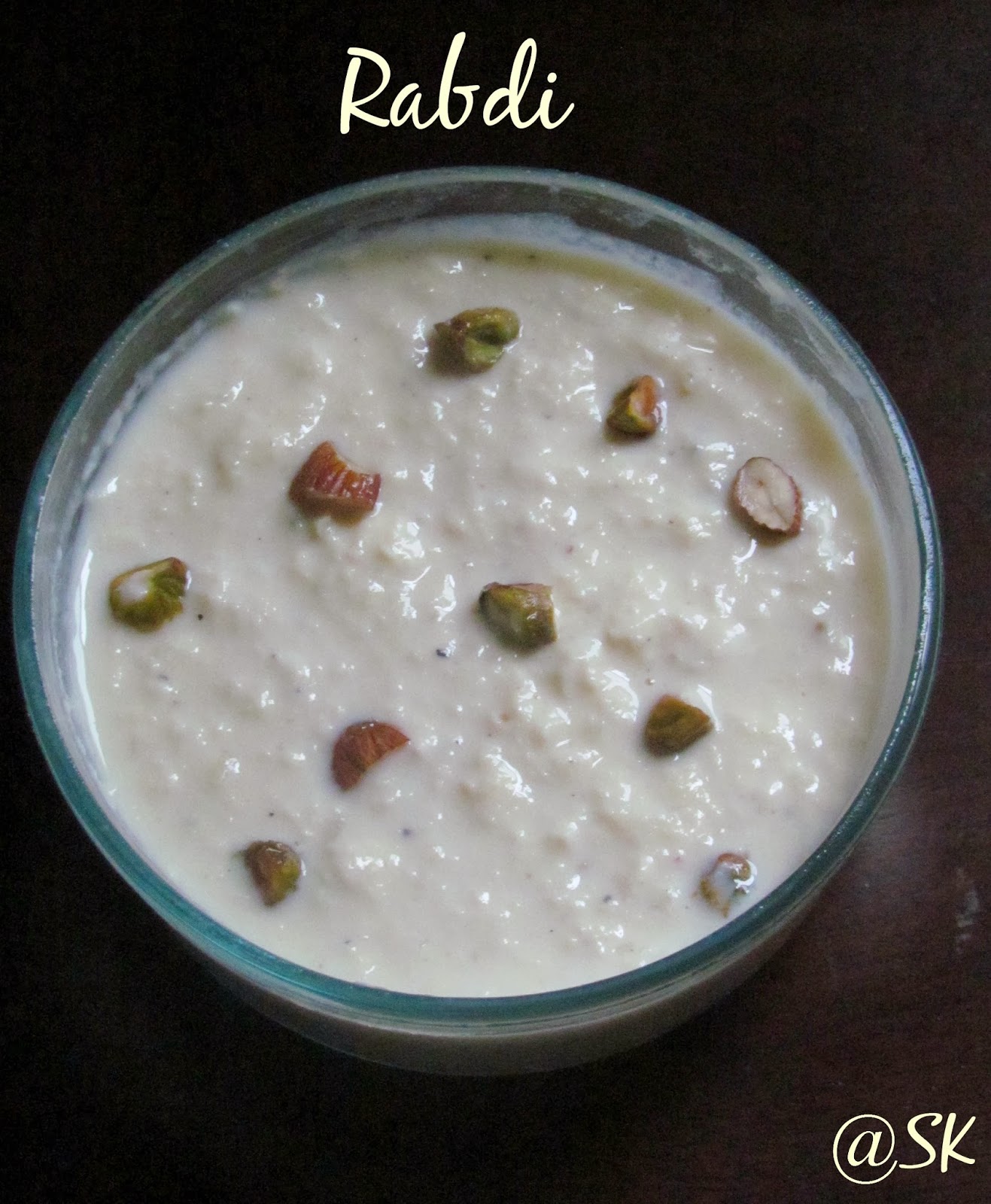 Savitha's Kitchen: Rabdi - How to make Rabdi at home - Step by step