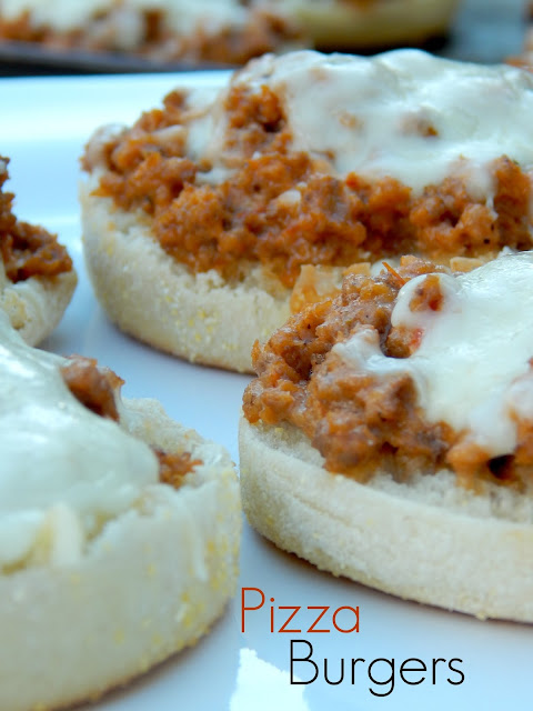 Pizza Burgers | Ally's Sweet & Savory Eats