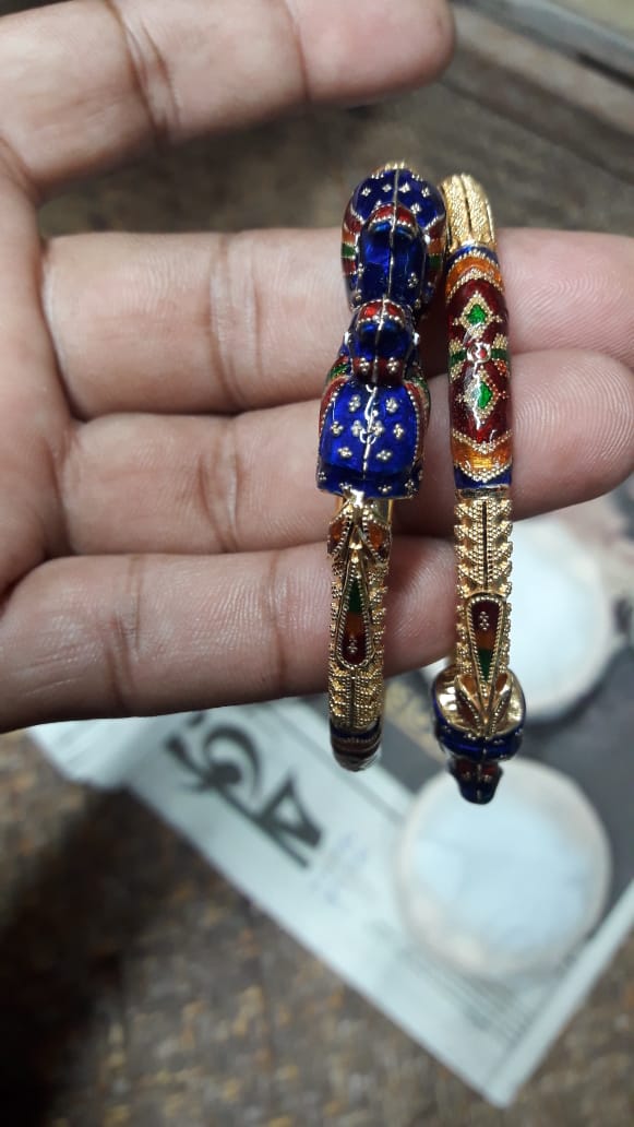 Latest Fancy Light Weight Gold Bala Designs