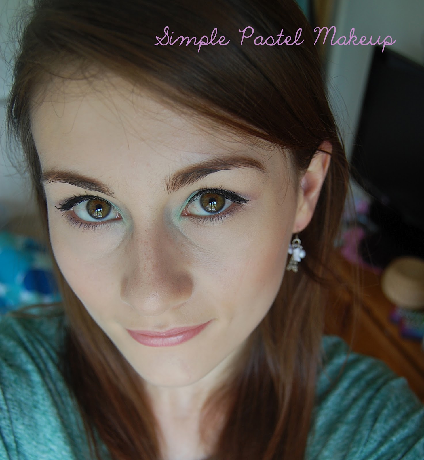 Rachel's Corner: Simple Pastel Makeup Look Rachel's Corner: Simple Pastel Makeup Look