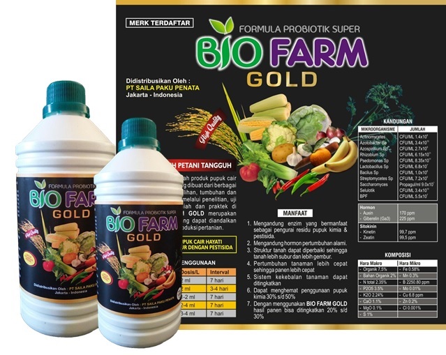 Agritani: Bio Farm Gold, Pupuk Hayati Terlengkap