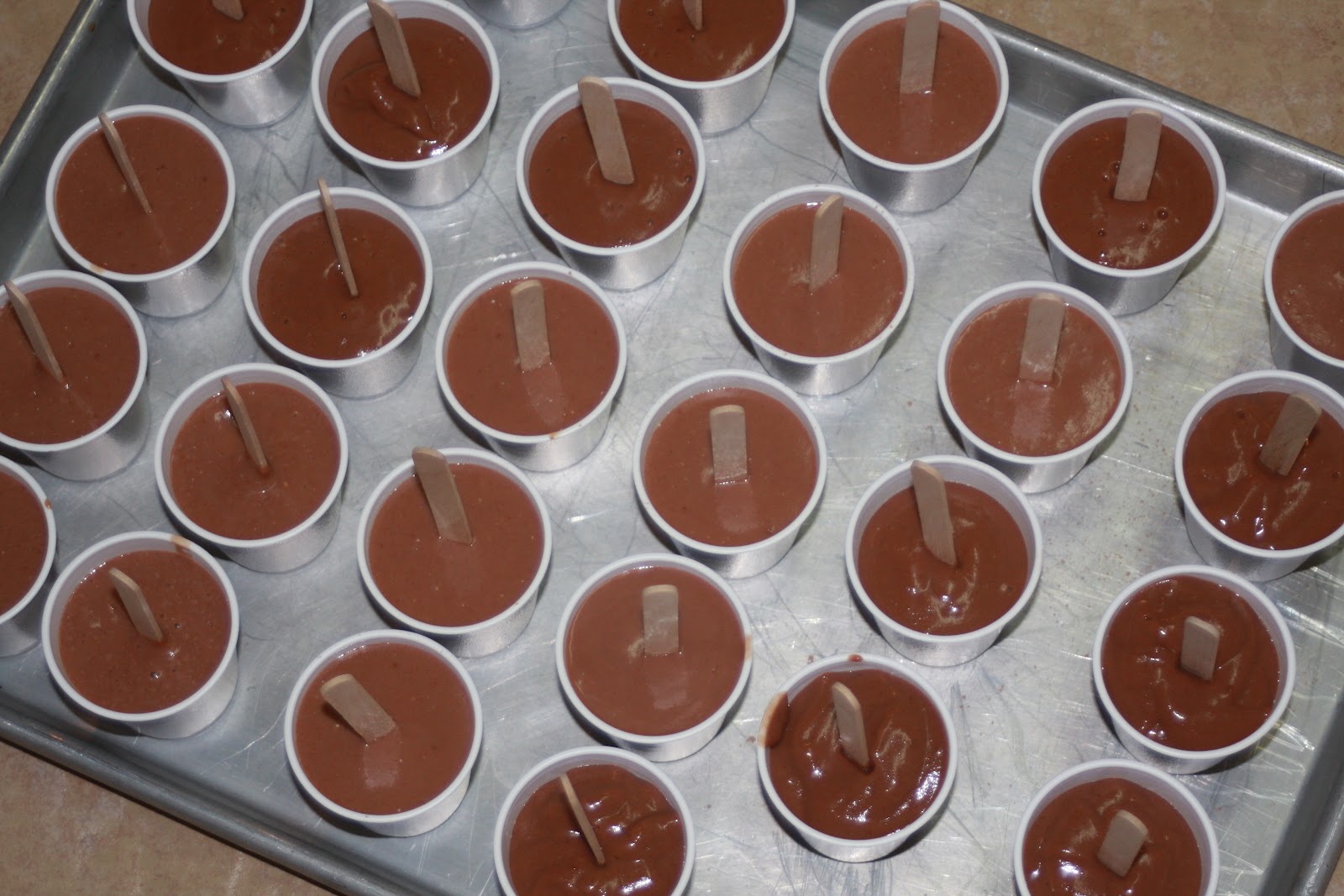 Bishops Storehouse Recipes: Chocolate Pudding Pops! =)