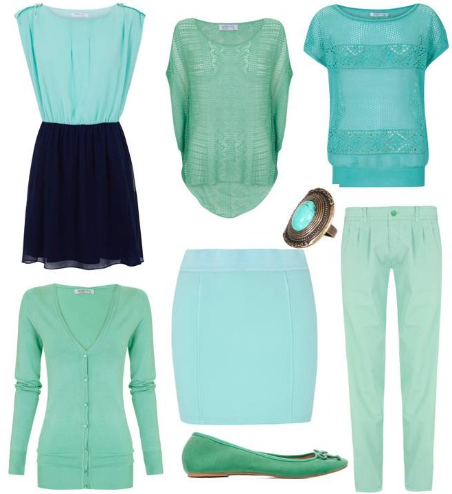 P.S: Pocket of Sunshine: *Tendências - Verde Água*