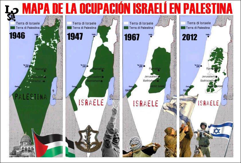 Museu do Banner: Israel e Palestina: mapa histórico-geográfico