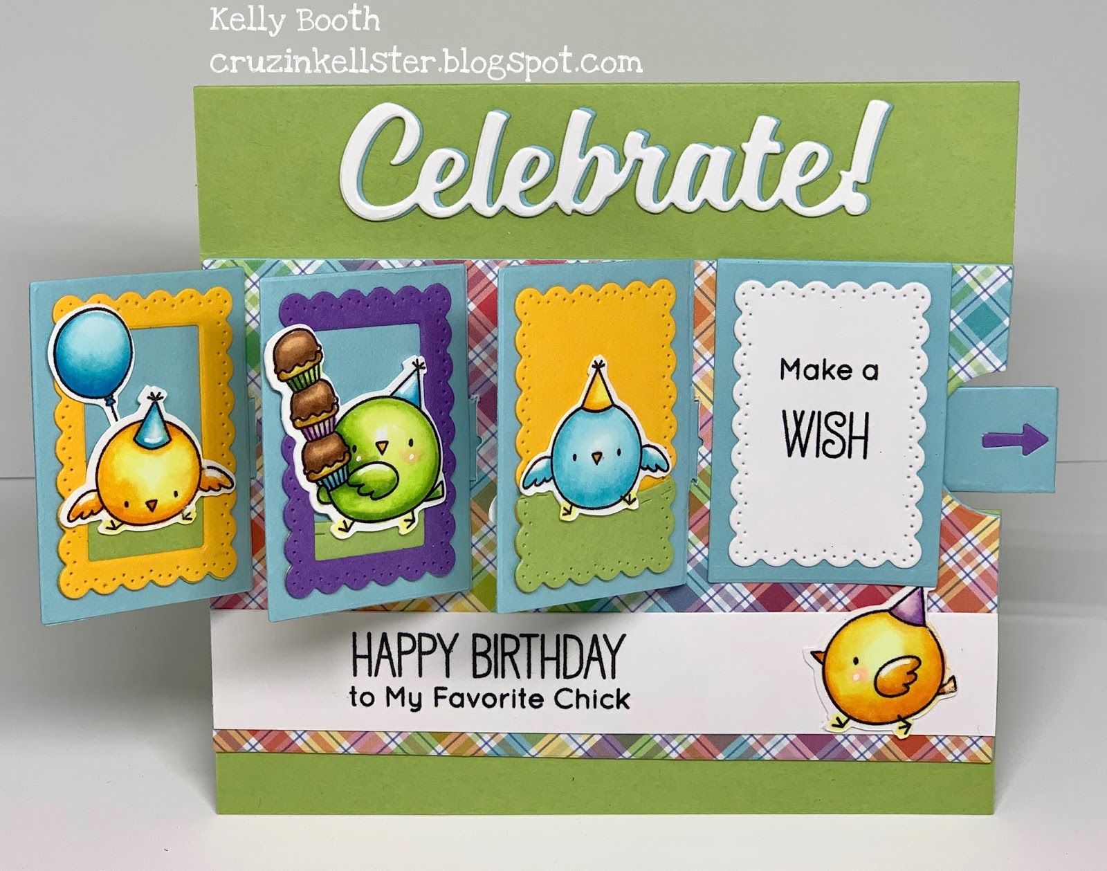 Lovin The Life I Color: A Triple Flip Card using New Dies By Karen ...