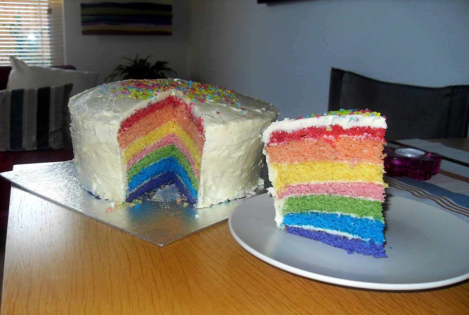 Babaduck: In The Name of Love : My Pride Rainbow Cake