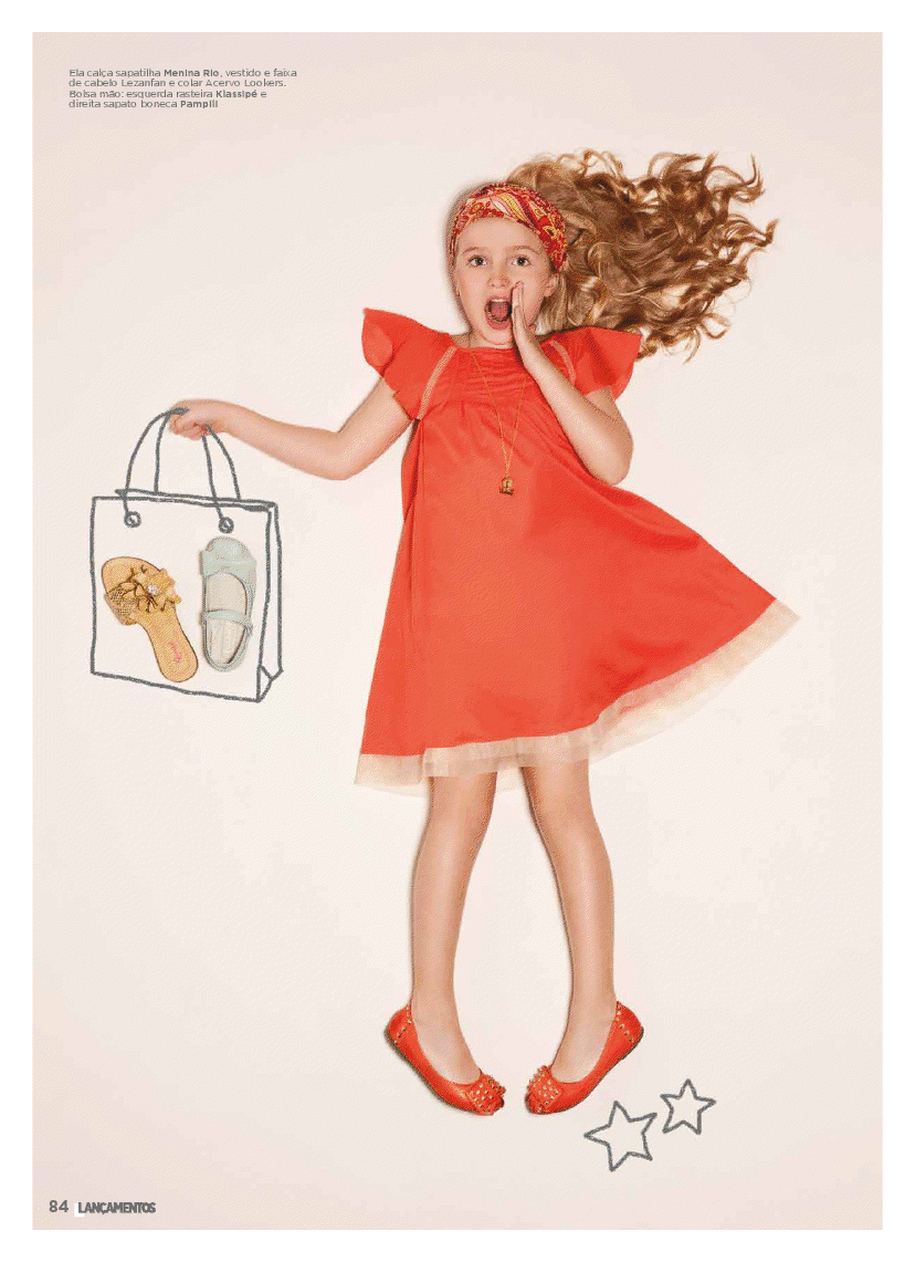 Lookers: Editorial Moda Infantil Revista Lançamentos