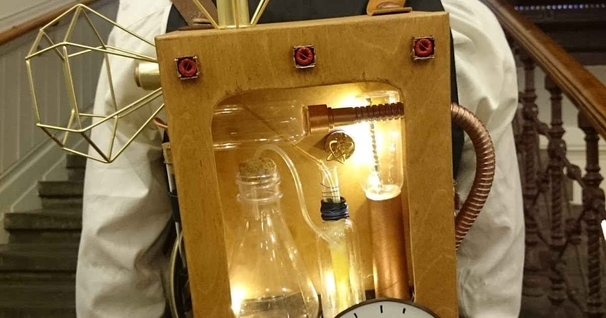 A Costuming Engineer: Steampunk ghost detection box