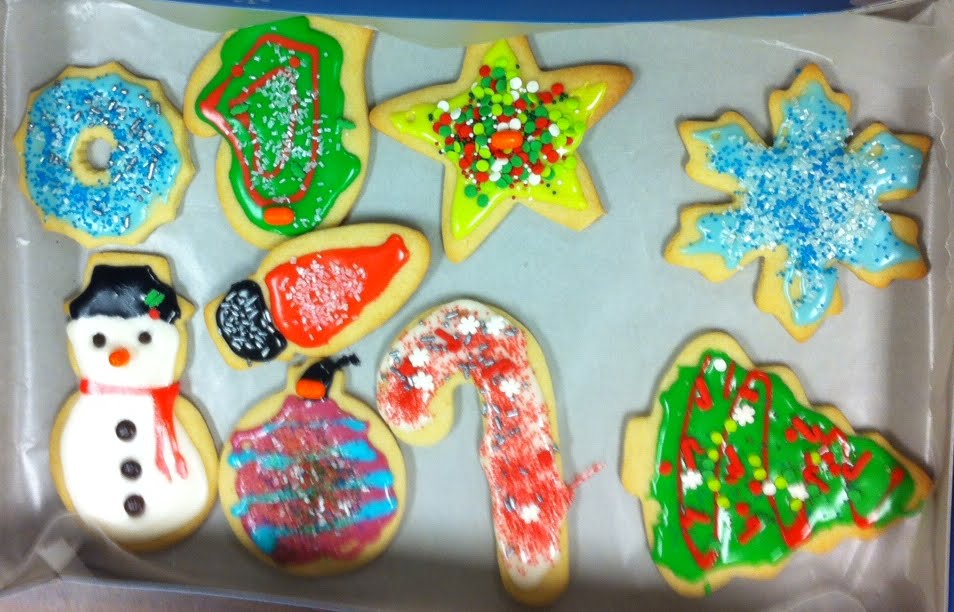 Angela Anderson Art Blog: Christmas Cookie Decorating - Kid's Art Class